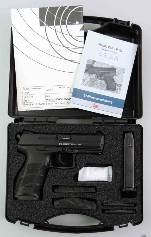 Pistola Heckler & Koch mod. P30 V3 cal. 9x21 - Gun Store Bunker
