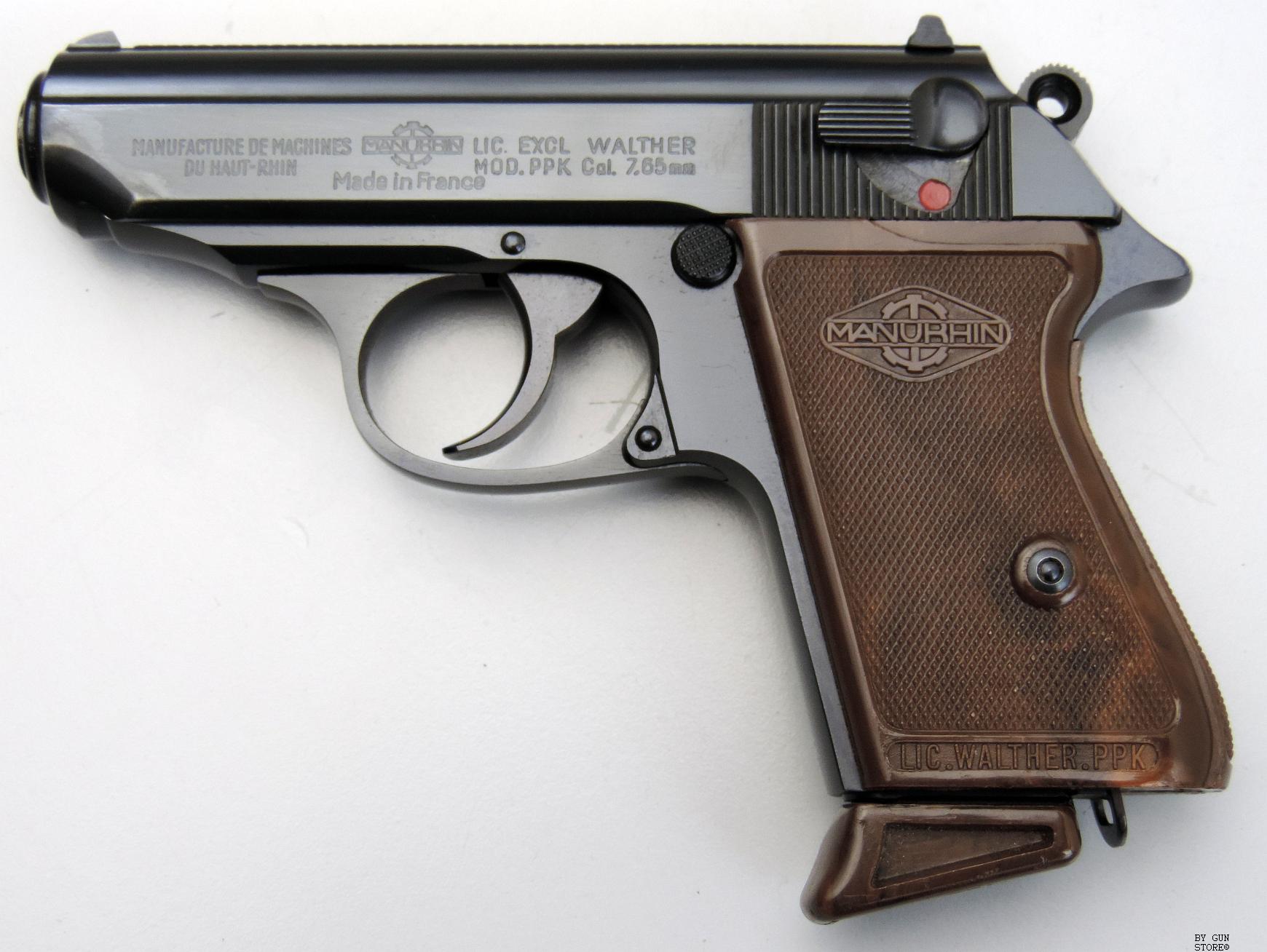 Gun Store Bunker, "EGO SUM BELLUM", Pistola Manurhin Walther mod. PPK ...