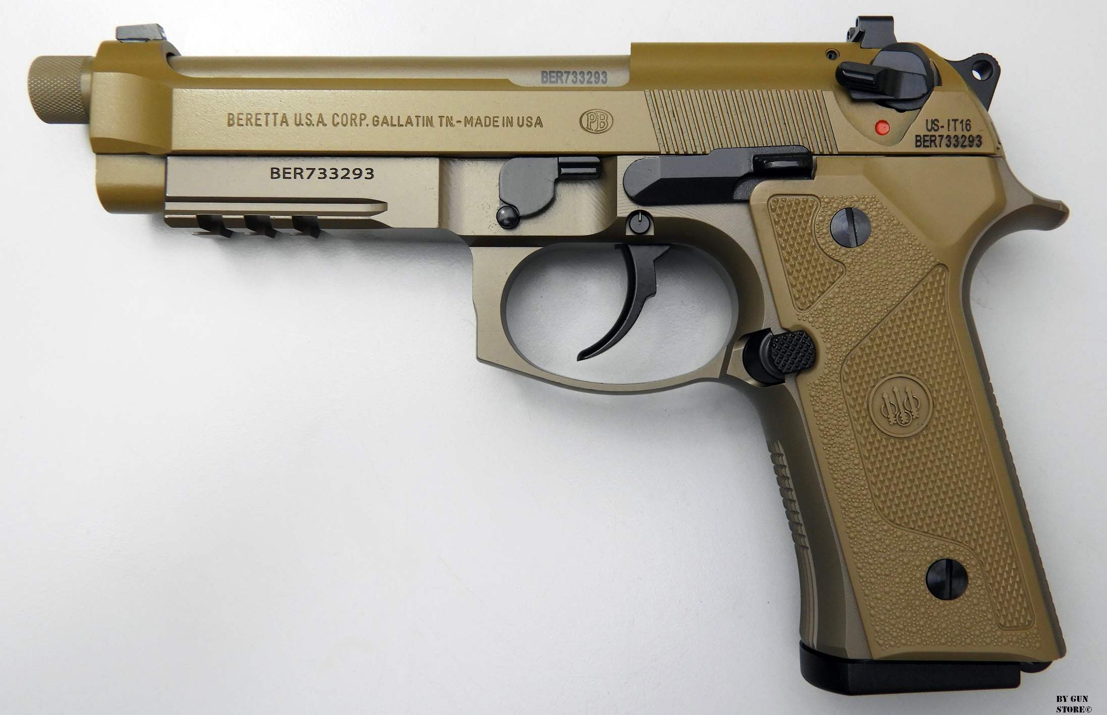 Gun Store Bunker, "EGO SUM BELLUM", Pistola Beretta USA Corp. Gallatin mod. M9A3 cal. 9x21 - Gun ...