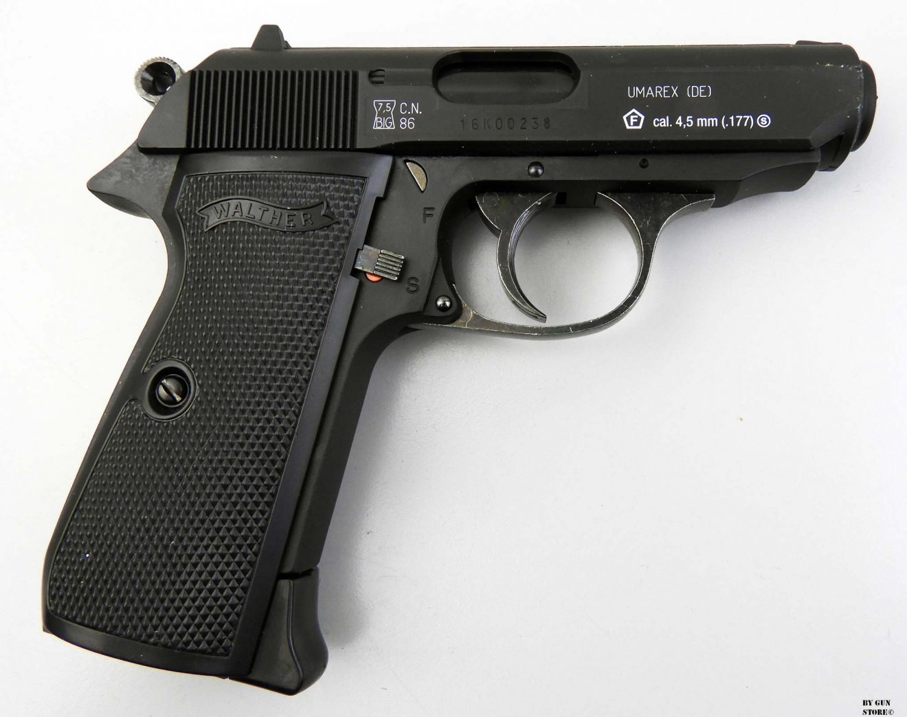 Pistola Walther Umarex mod. PPK/S CO2 cal. 4,5 BB - Gun Store Bunker