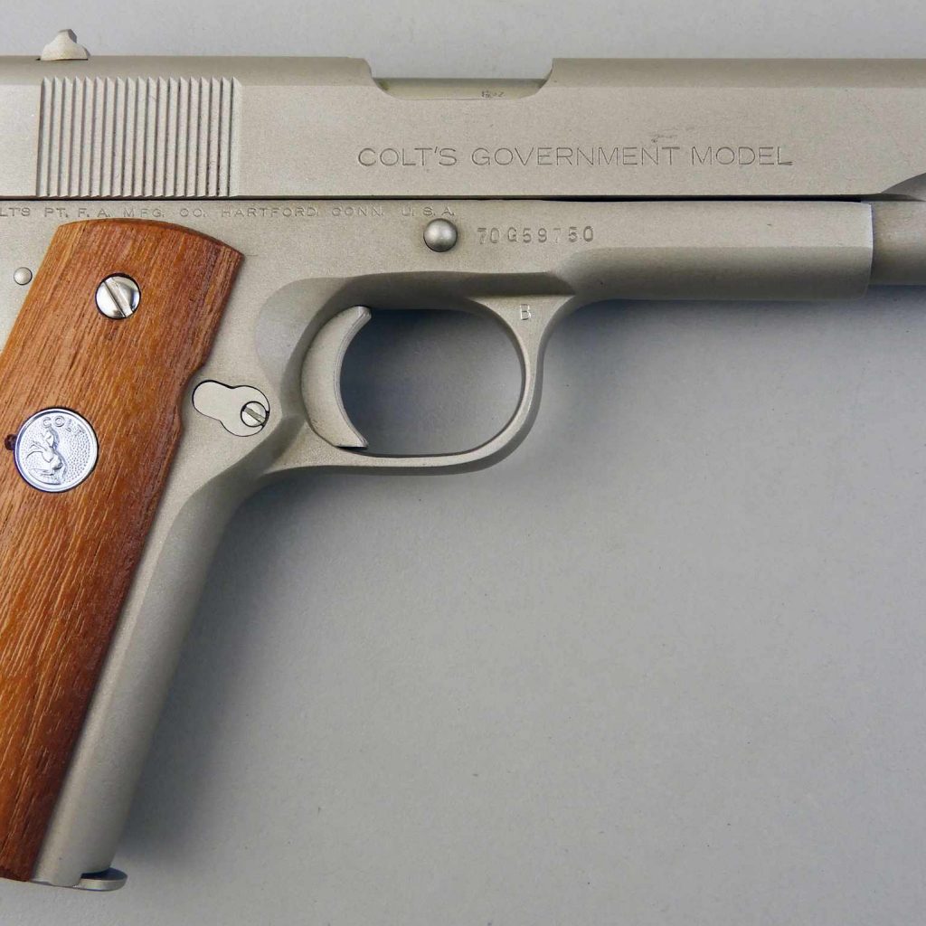Pistola Colt mod. MKIV Series '70 Gvt. Model Electroless cal. 45 Acp ...