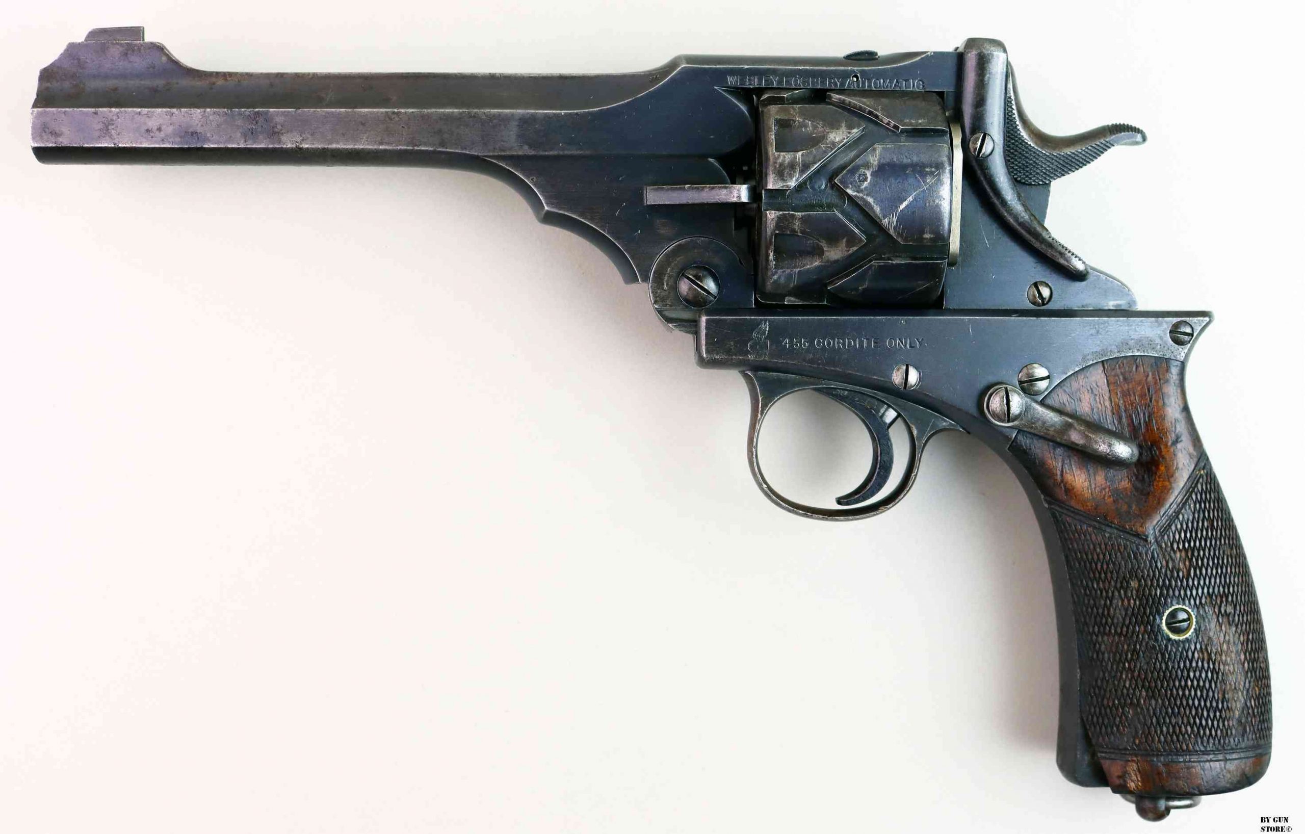 Webley Fosbery Automatic Revolver Cal 455 Webley