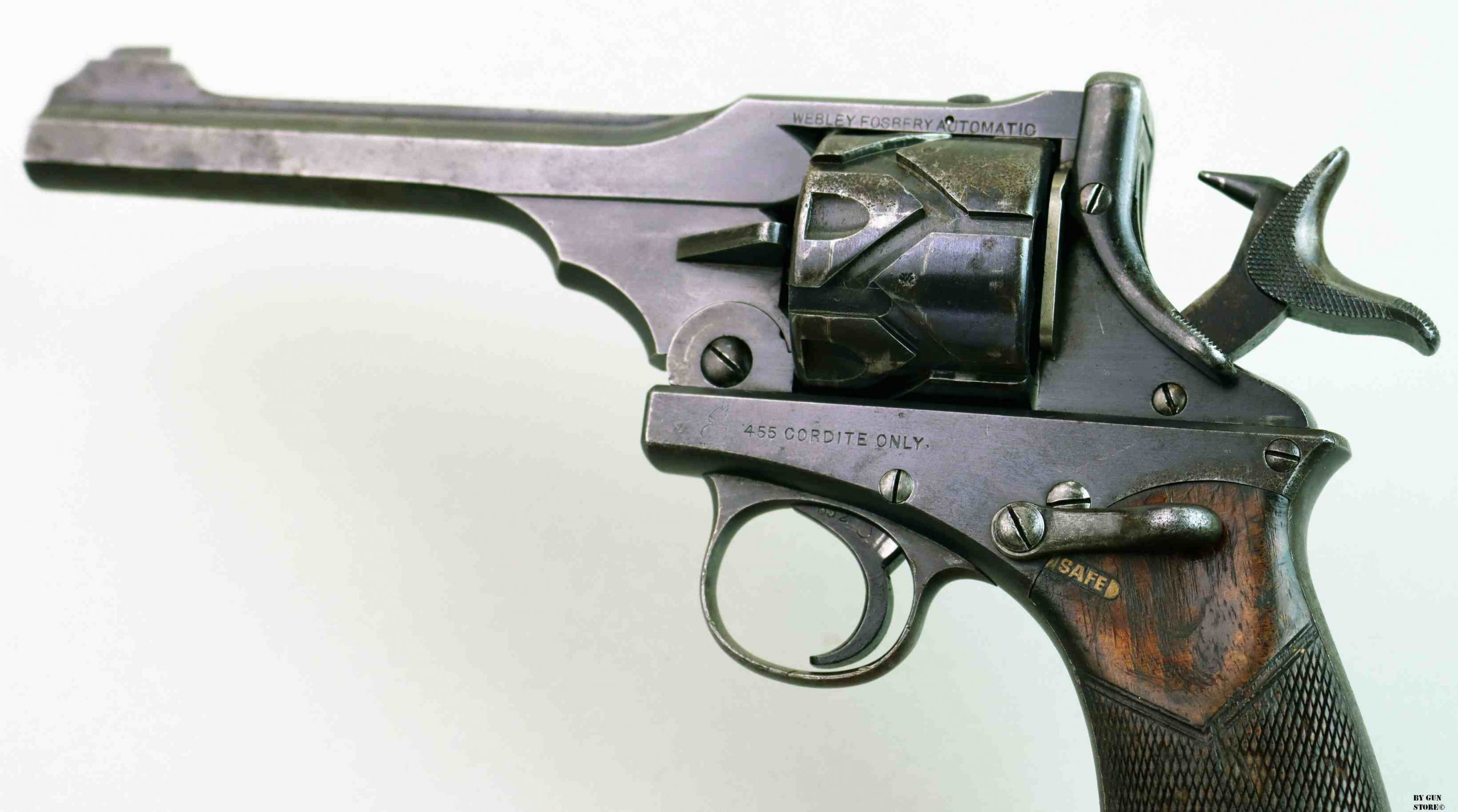 Webley Fosbery Automatic Revolver Cal 455 Webley