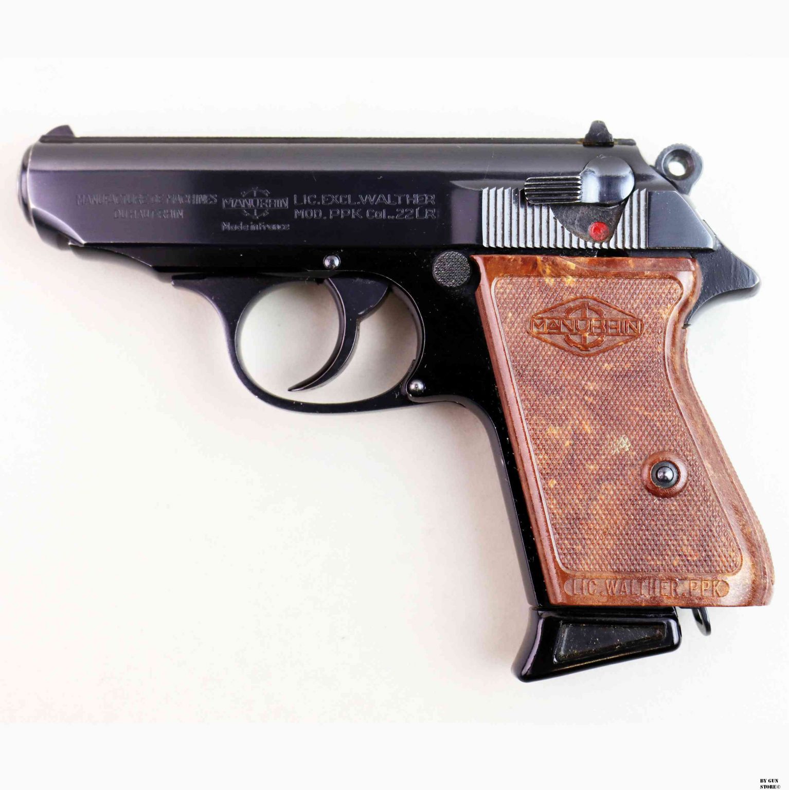 PISTOLA MANURHIN/WALTHER MOD. PPK CAL. 22 lr matr. 500525LR - Gun Store Bunker