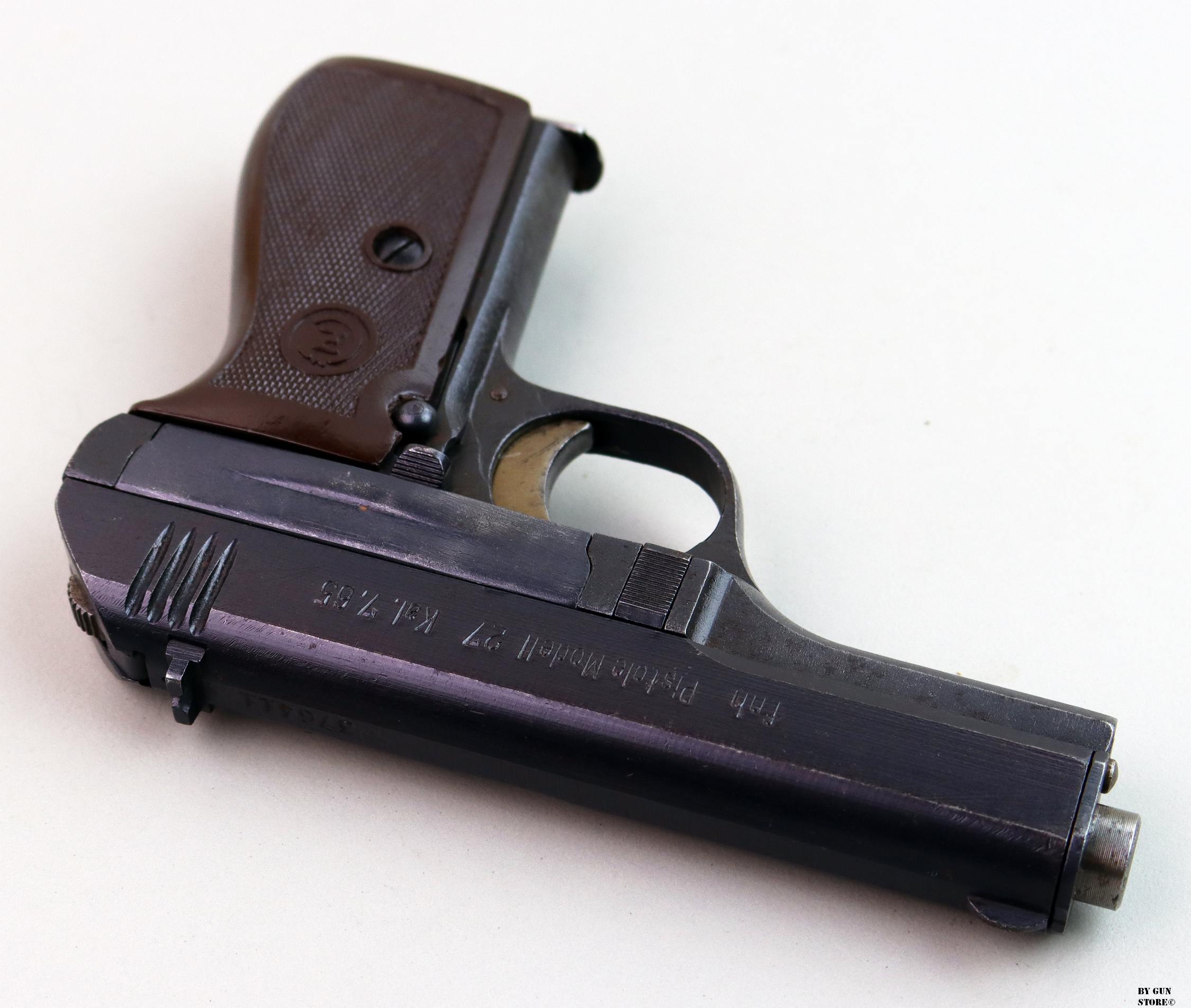 Pistola CZ "FNH" mod. P27 cal. 7,65 mm mat. 376411 - Gun Store Bunker